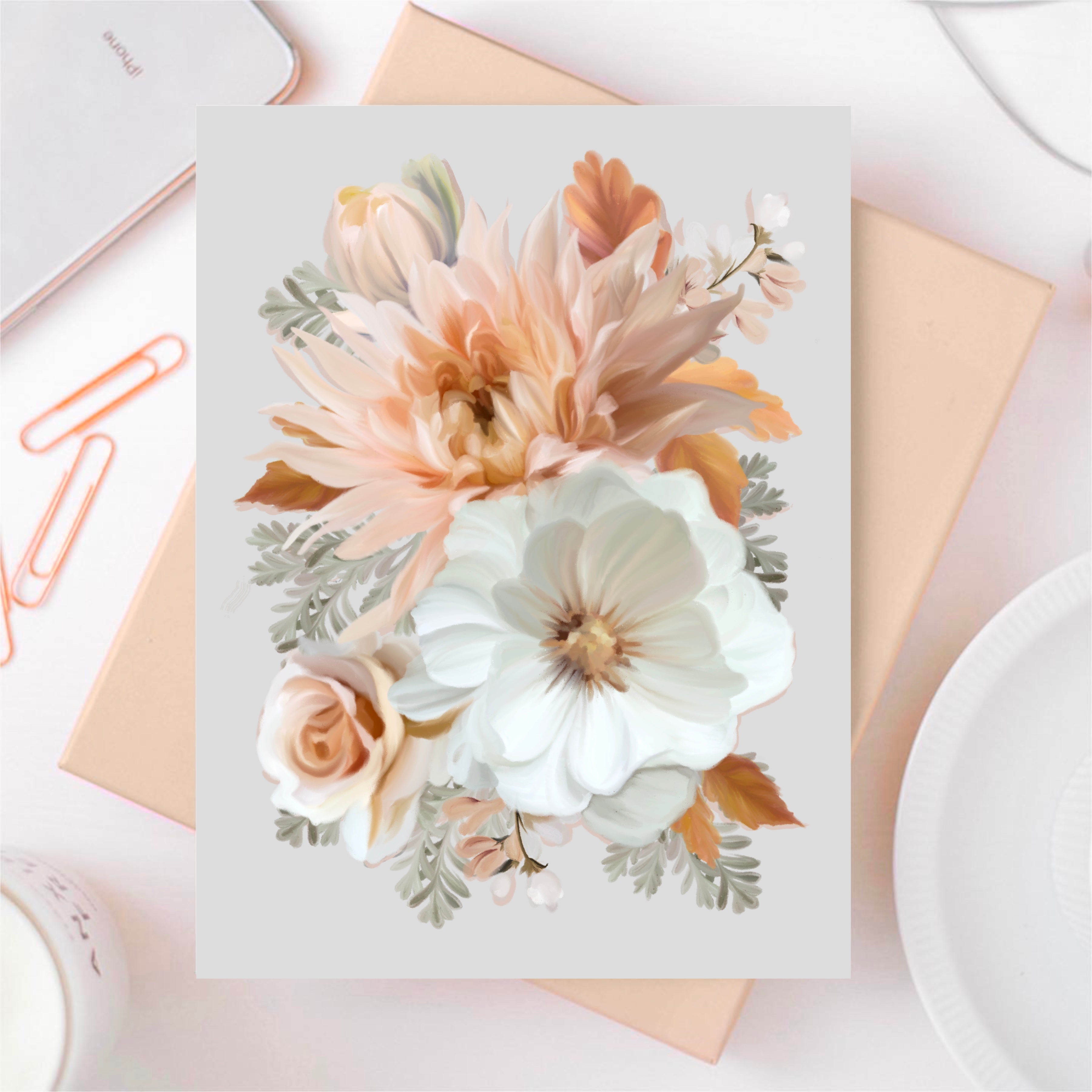 Fall Mums Card – House Fenway